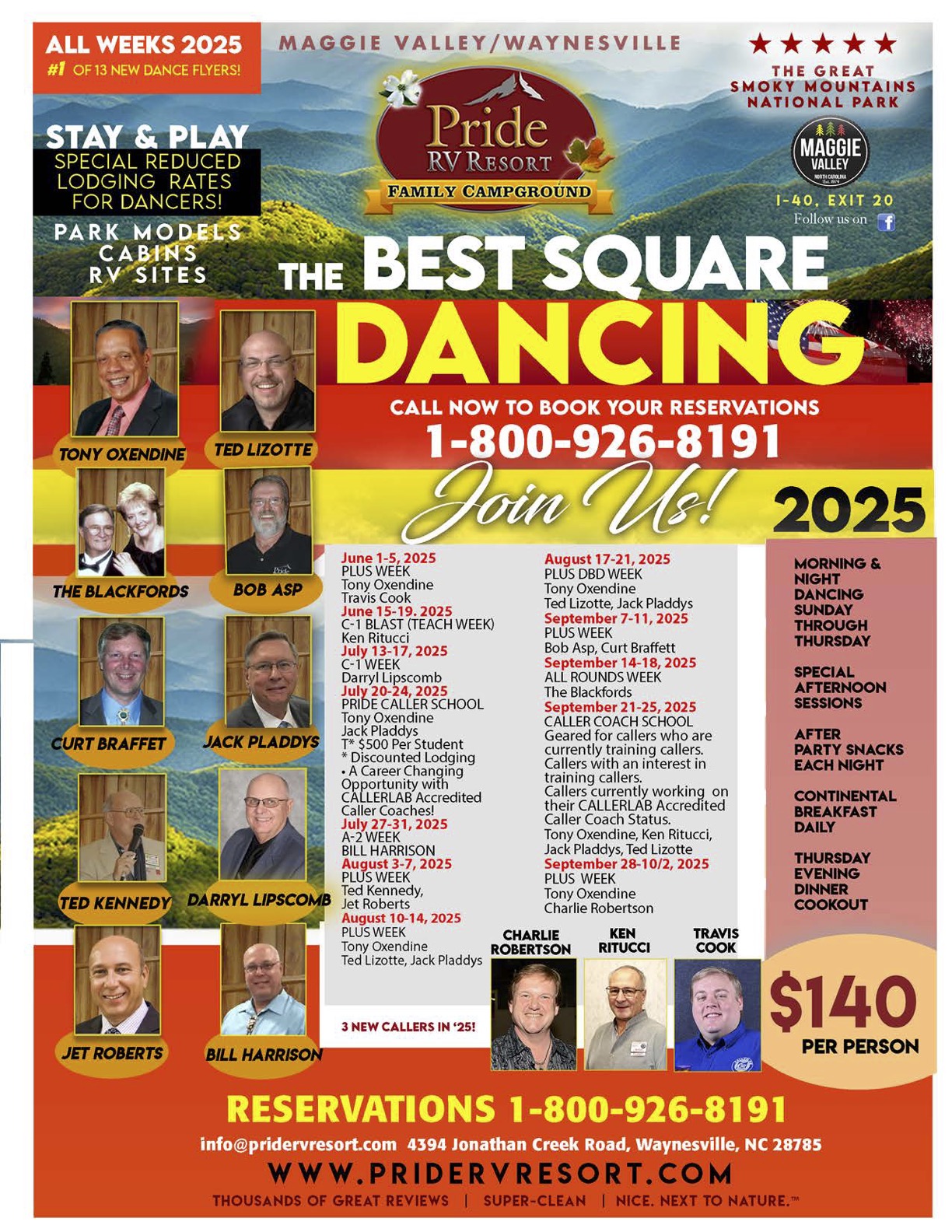 Flyers & Promotional Materials | Capital Squares square dance club